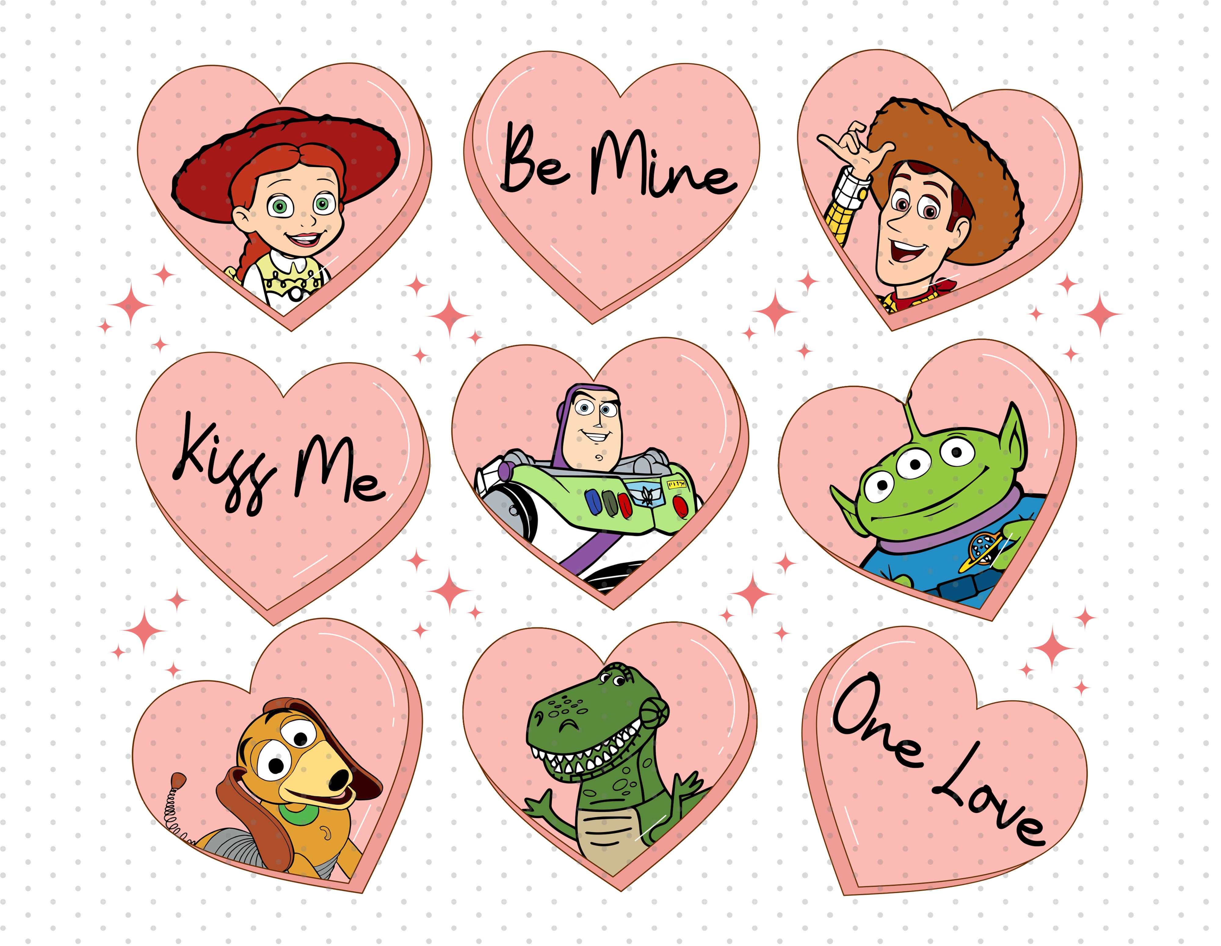 Celebrate Valentine's Day with Toy Story PNG - Download Instantly Now