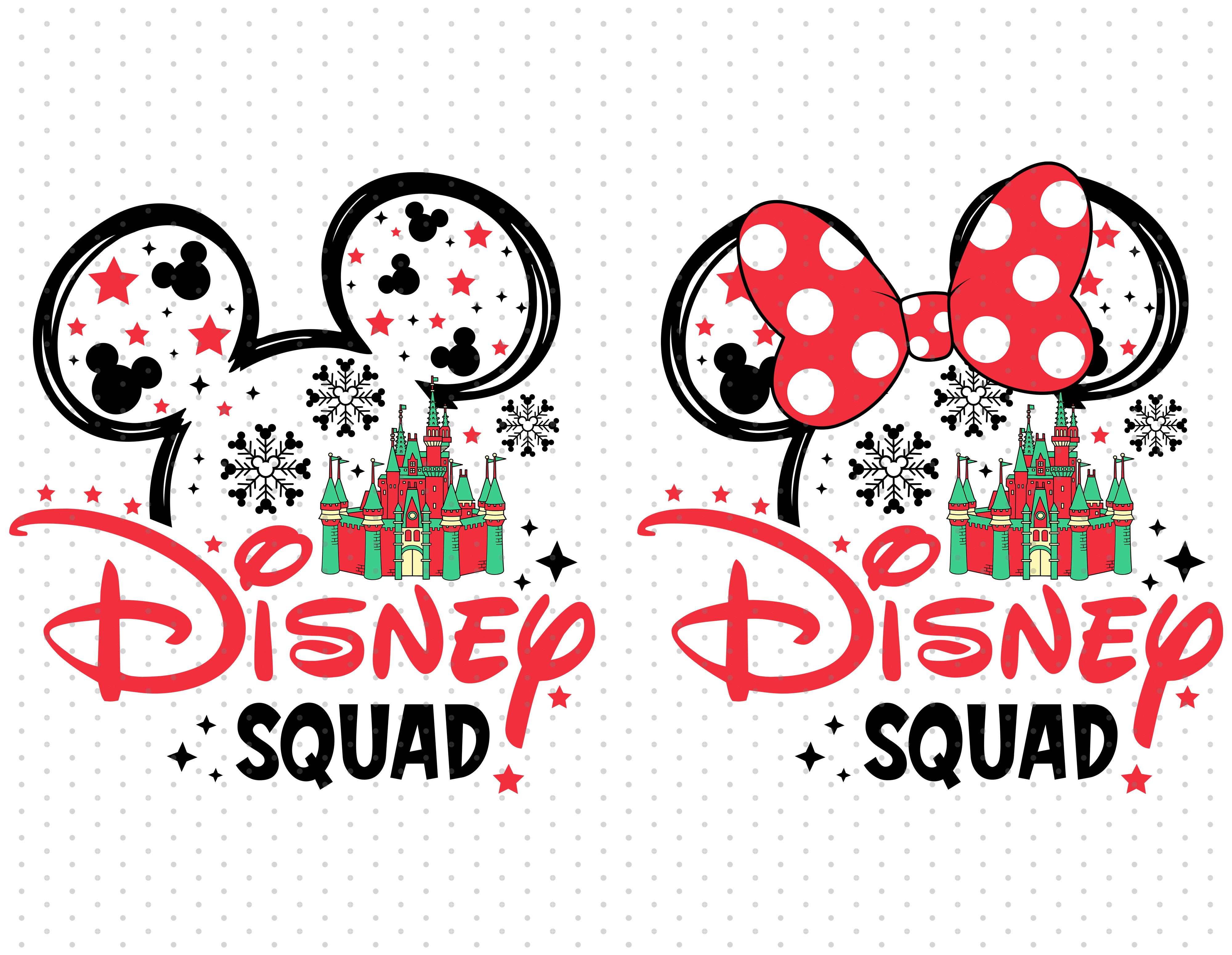 Bundle Disney Squad Sublimation PNG
